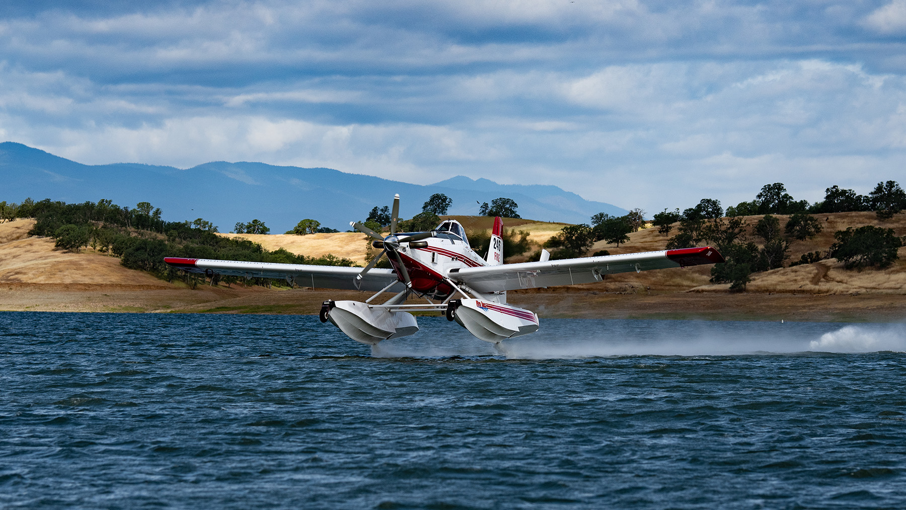 The Air Forces new Skyraider II, a heavy modified and armed crop duster ...